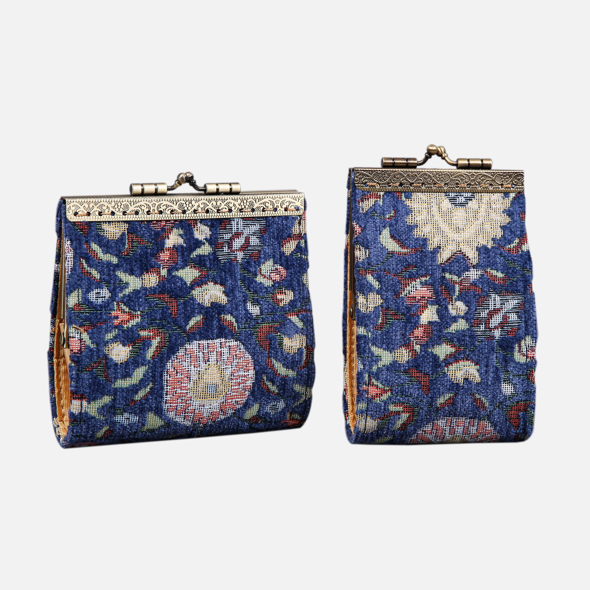 Oriental Blue Card Wallet Carpetbag of America