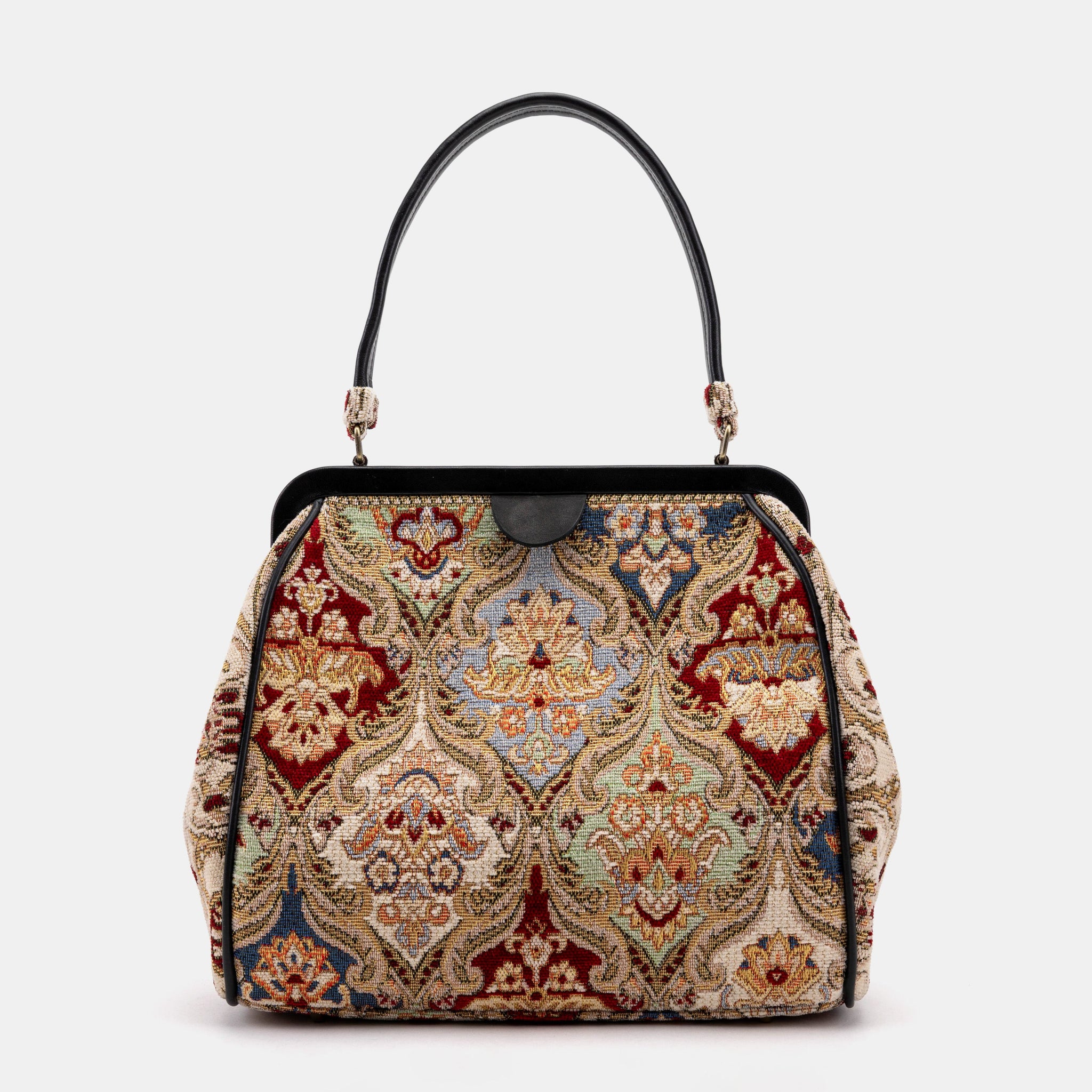 Golden Age Red | Alma Shoulder Carpet Bag