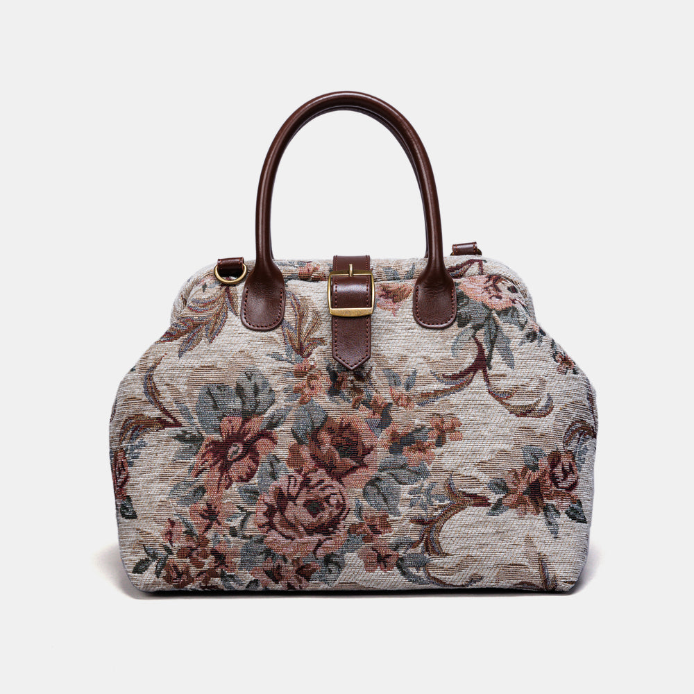 Victorian Retro Rose | Carpet Handbag Purse