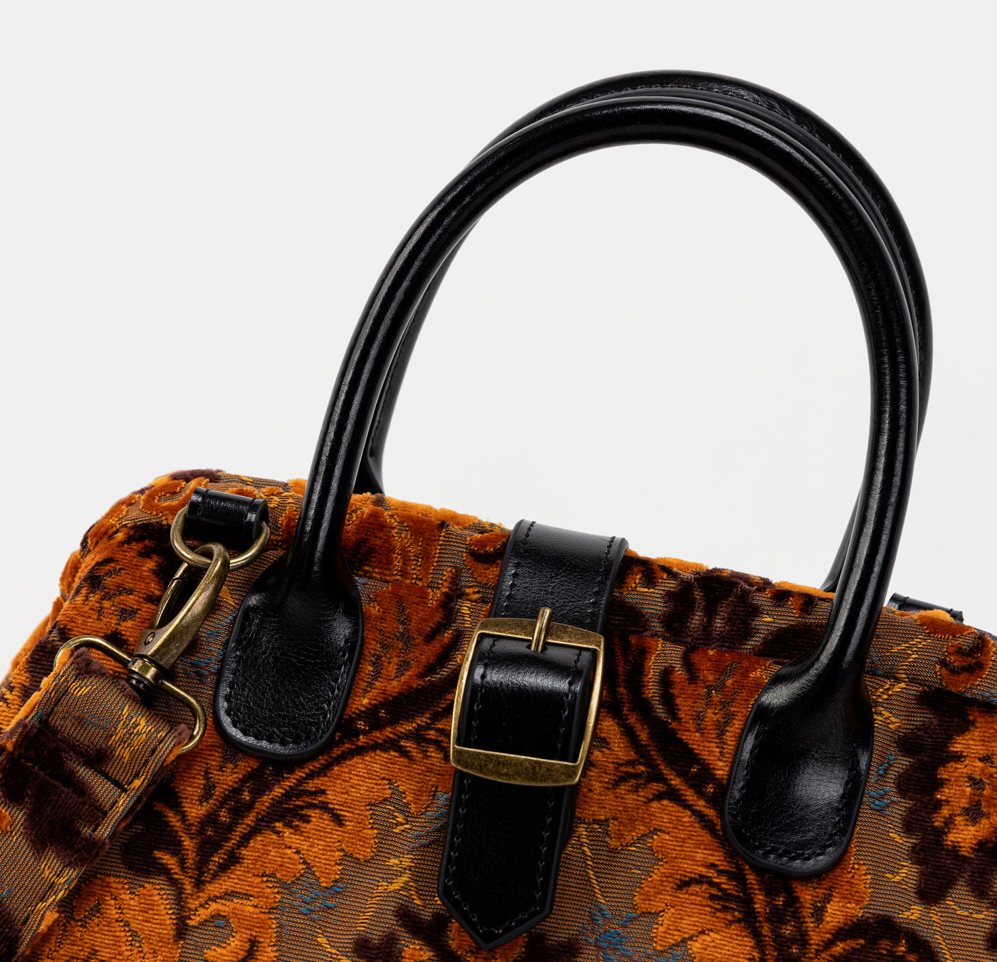 Burnout Velvet Revival | Sienna Carpet Handbag Purse