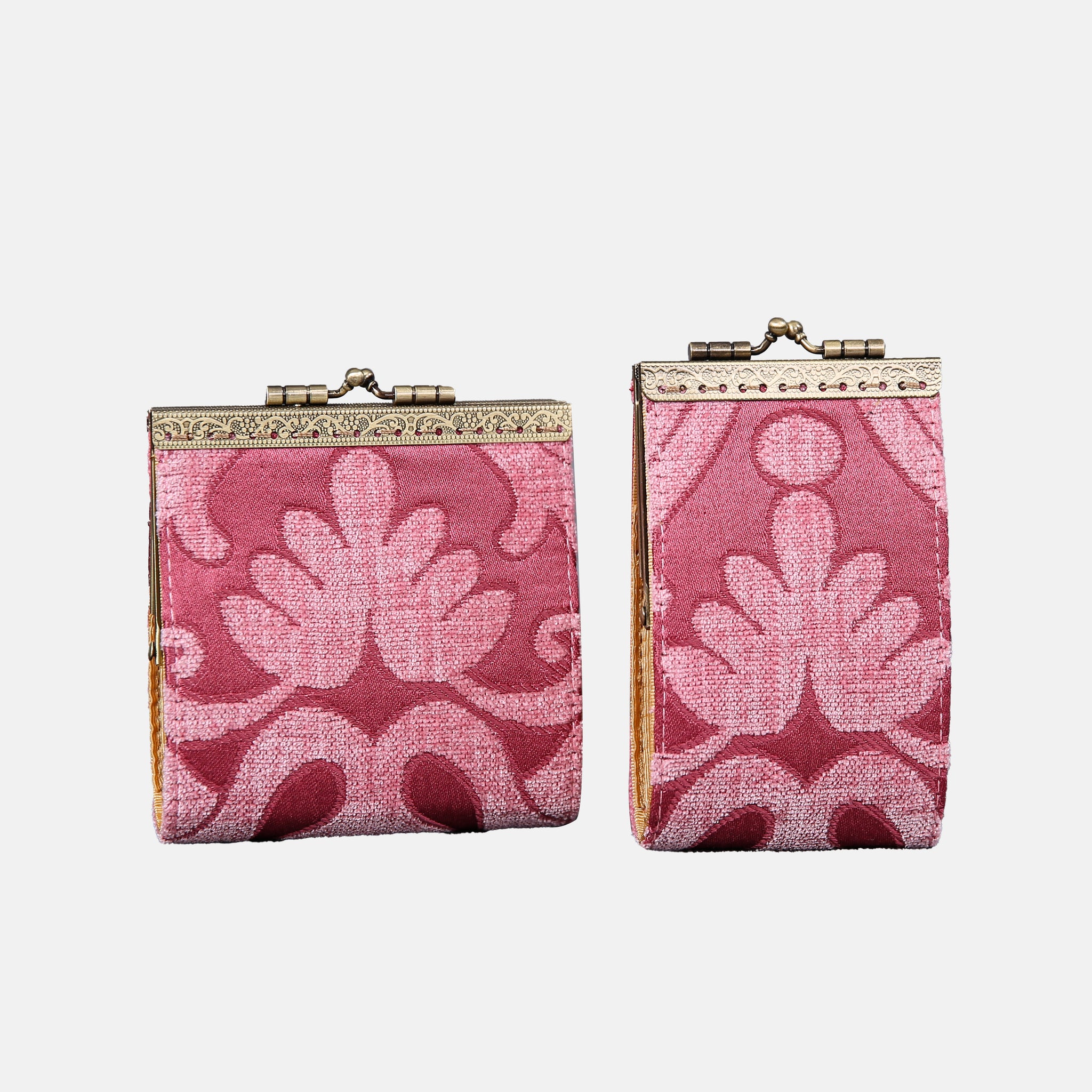 Queen Rose Pink Card Wallet Carpetbag of America